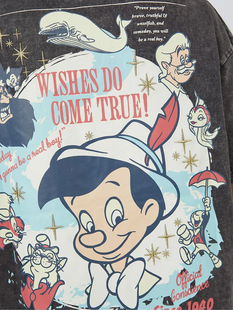 Skinnydip Disney Pinocchio Poster Majica