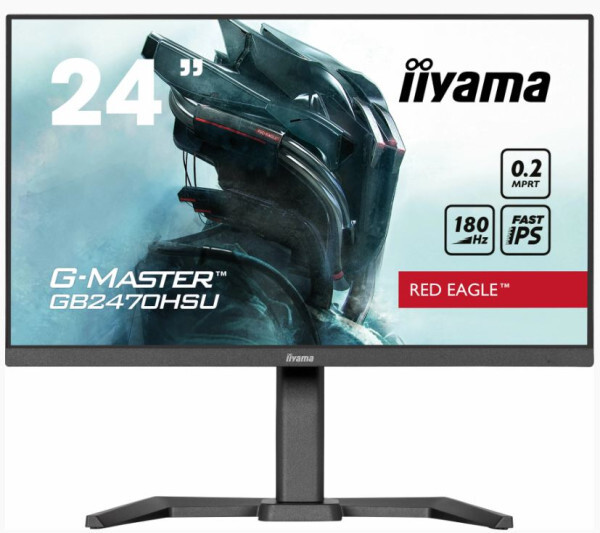 Monitor 23.8 Iiyama GB2470HSU-B6, IPS 1920x1080, 180Hz, 0.2ms, HDMI, DP, USBID: EK000821030