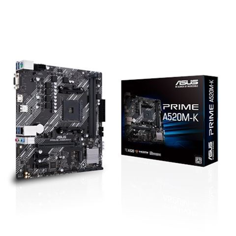 Matična ploča Asus PRIME A520M-K, AMD A520, AM4, mATXID EK000464728