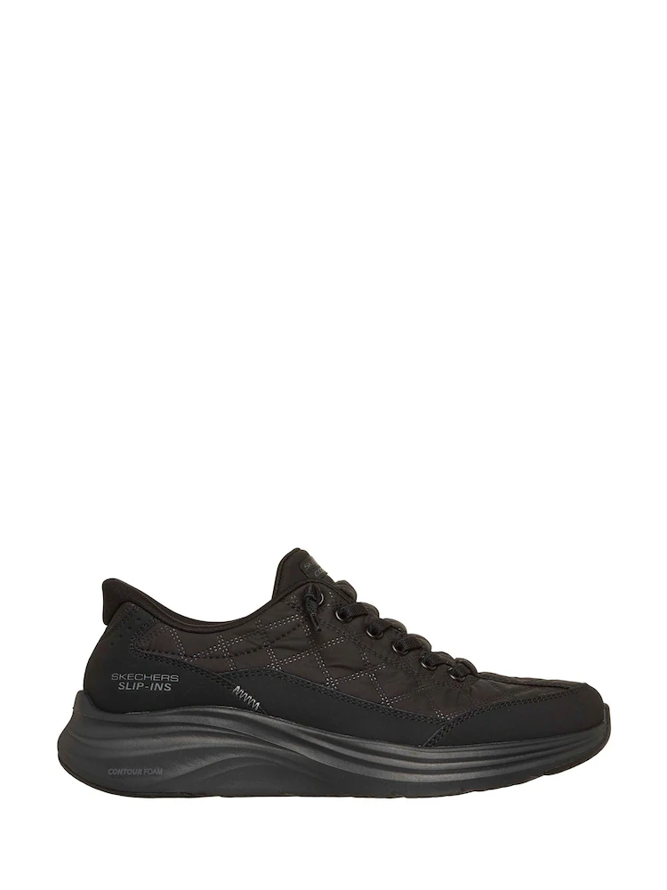Crno - Skechers Contour Foam Cosi Fit treneri