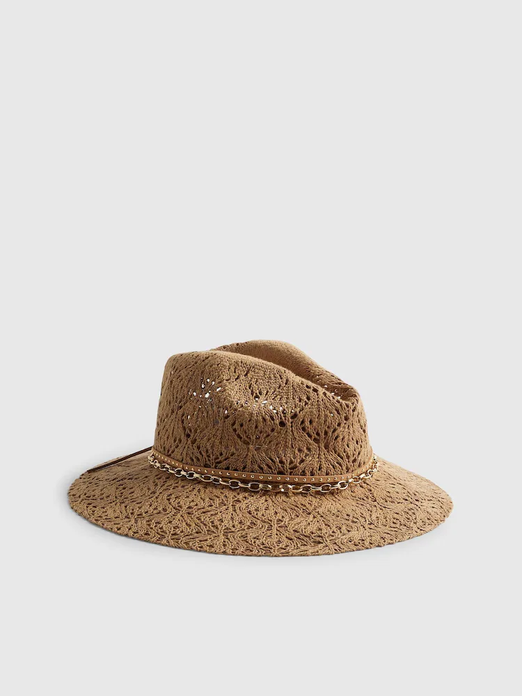 River Island Fedora šešir Sa nitnama