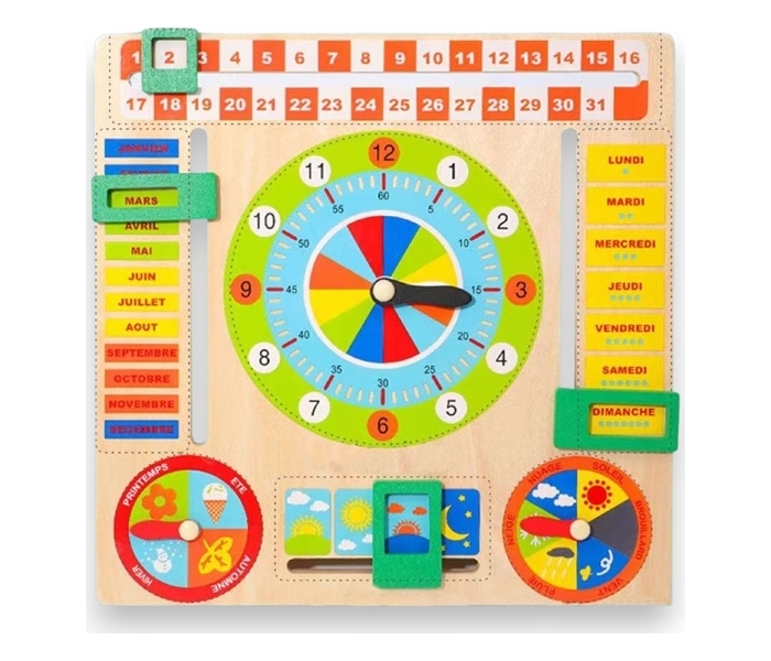 BBO drvena igračka - multifunkcionalni sat (3g+)ID: EK000719596