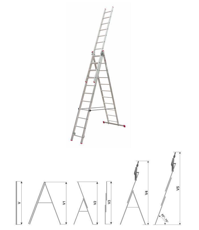 Nexsas merdevine 3x11ID EK000820131