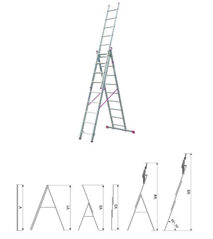 Nexsas merdevine 3x9ID EK000820098