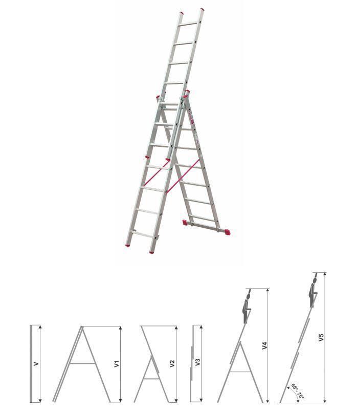 Nexsas merdevine 3x7ID EK000820146