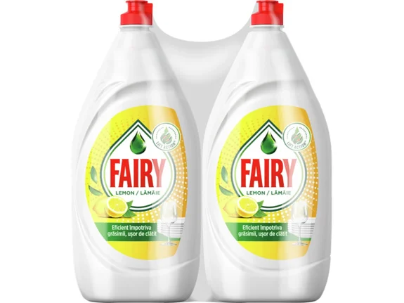 Fairy Tečni deterdžent Lemon 2x900ml