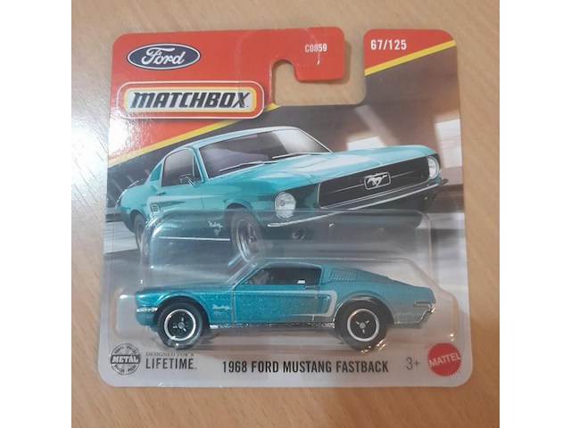 Matchbox - 1968 Ford Mustang Fastback 67/125 RETKO