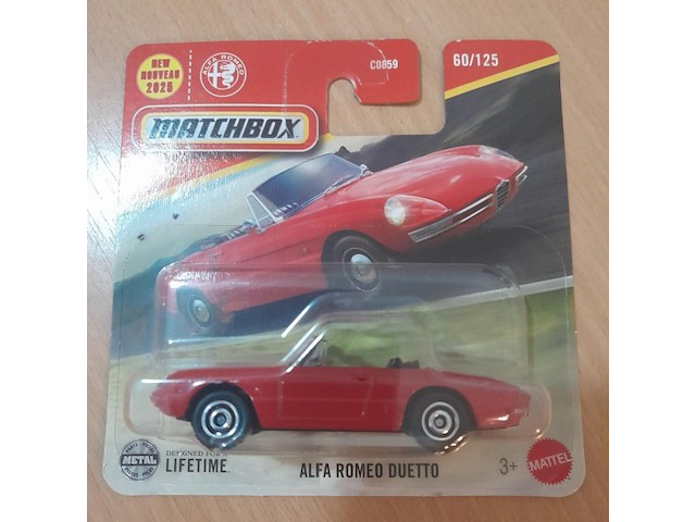 Matchbox - Alfa Romeo Duetto 60/125 RETKO