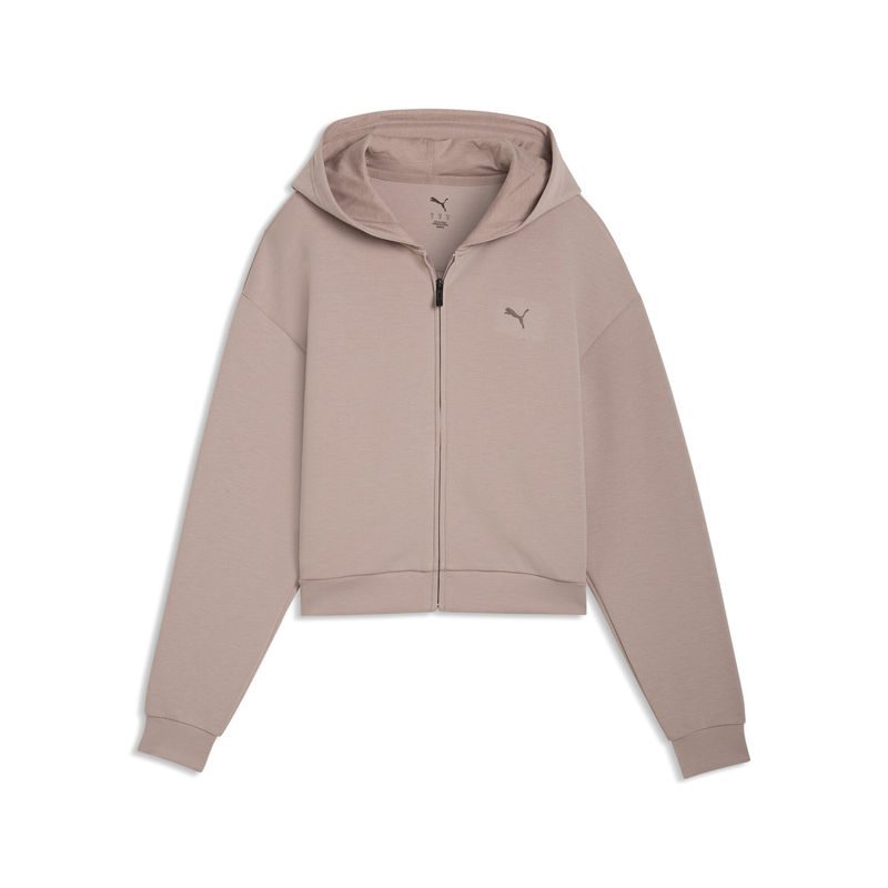 ŽENSKI DUKS SA ZIPOM I KAPULJAČOM PUMA W CLOUDSPUN FZ HOODIE