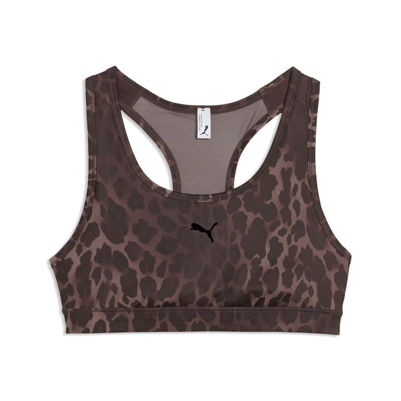 ŽENSKA TOP ZA TRENING PUMA 4KEEPS BRA - PADDED - SPOTTED HAZE