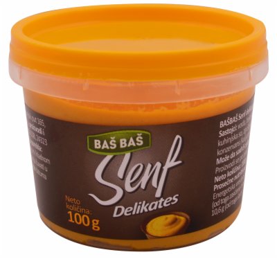 SENF DELIKATES BAŠ BAŠ 100G