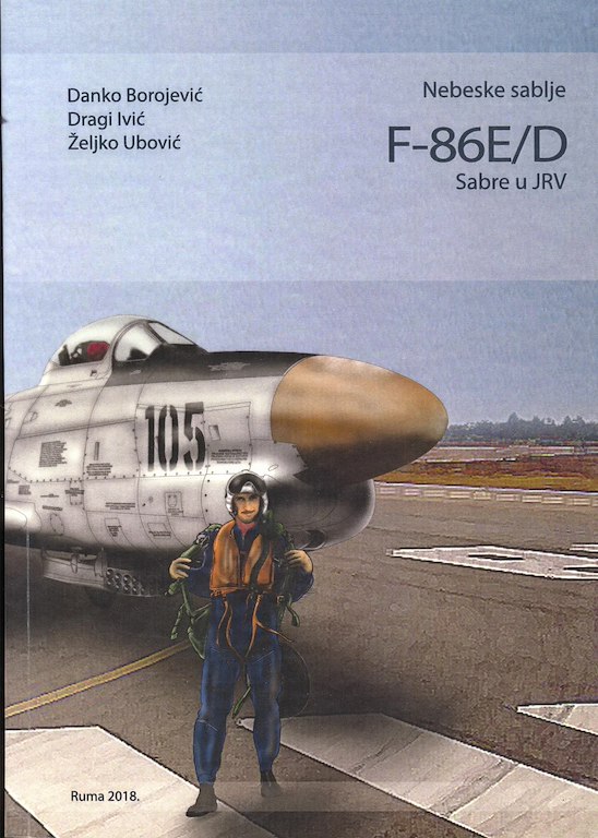Knjiga: Nebeske sablje – F-86E/D Sabre u JRV
