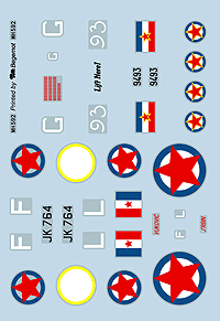 LIFT HERE! „Spitfires V“ Yugoslav Spitfires 1/72