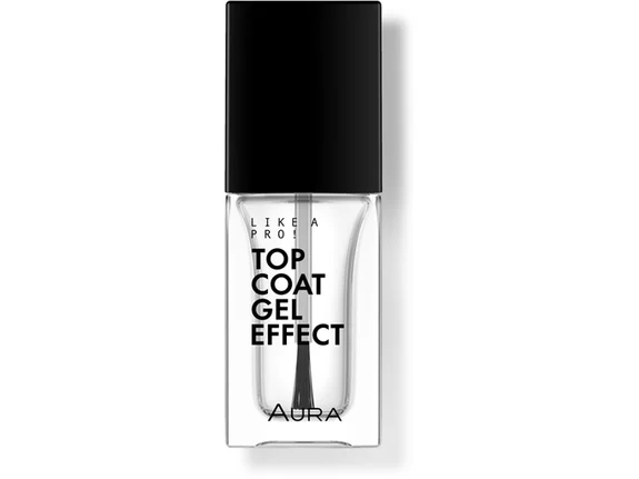 Aura Top coat gel effect Like a Pro!