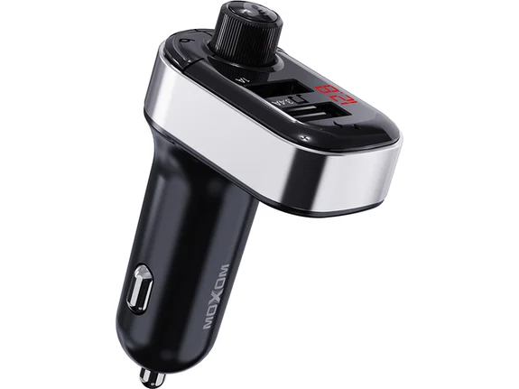FM Modulator Moxom MX-VC25 2xUSB 3.4A crni