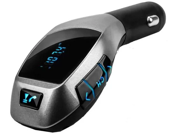 Bluetooth FM Transmiter X5 sivi