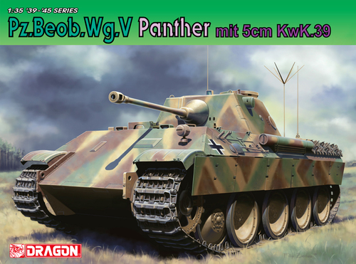 Dragon 6821 Pz.Beob.Wg.V Panther mit 5cm Kw.K.39/1