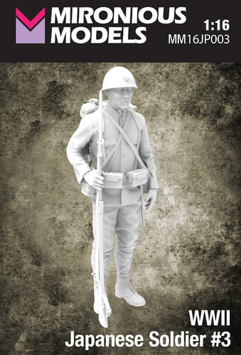 NEW! Mironious Models 16JP003 Japanese WWII Soldier No.3 (1 Figure)