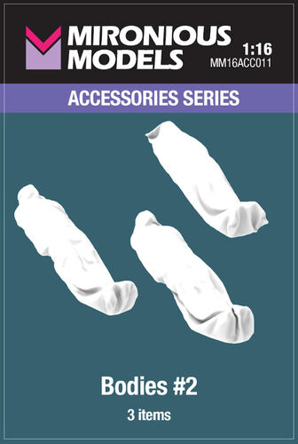 Mironious Models 16ACC011 Bodies No.2 (3 Figures)