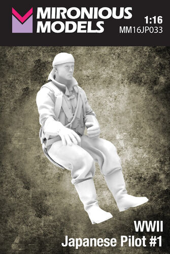 NEW! Mironious Models 16JP033 Japanese WWII Pilot No.1 (1 Figure)