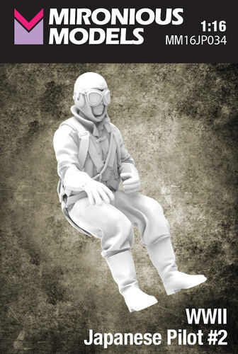 NEW! Mironious Models 16JP034 Japanese WWII Pilot No.2 (1 Figure)
