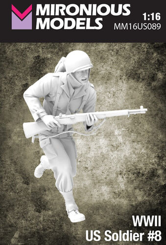 NEW! Mironious Models 16US089 US WWII Soldier No.8 (1 Figure)