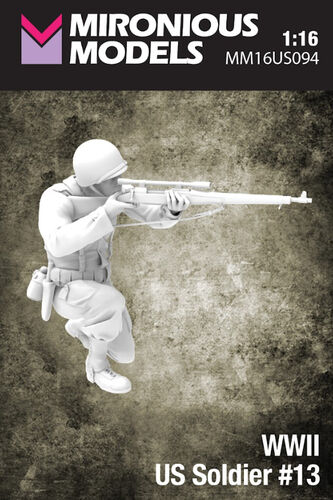 NEW! Mironious Models 16US094 US WWII Soldier No.13 (1 Figure)