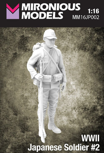 NEW! Mironious Models 16JP002 Japanese WWII Soldier No.2 (1 Figure)