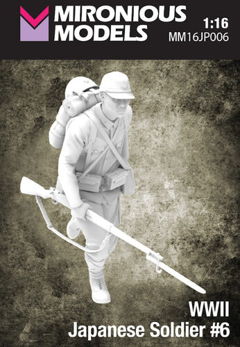 NEW! Mironious Models 16JP006 Japanese WWII Soldier No.6 (1 Figure)