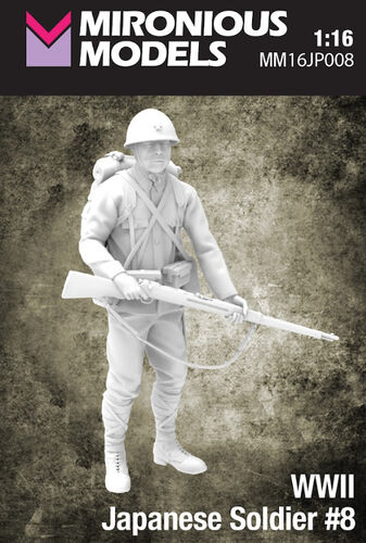 NEW! Mironious Models 16JP008 Japanese WWII Soldier No.8 (1 Figure)