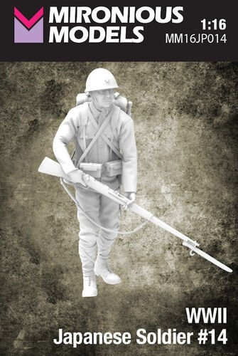 NEW! Mironious Models 16JP014 Japanese WWII Soldier No.14 (1 Figure)