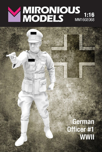 NEW! Mironious Models 16GE068 German WWII Officer No.1 (1 Figure)
