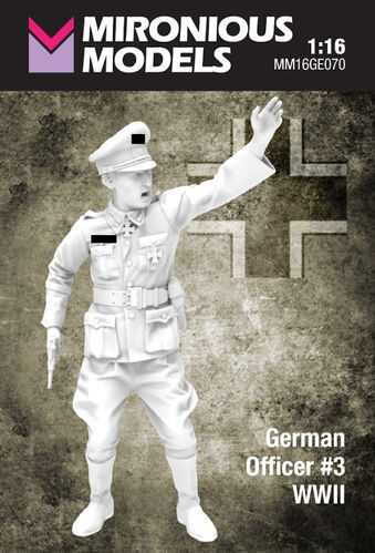 NEW! Mironious Models 16GE070 German WWII Officer No.3 (1 Figure)
