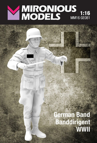 NEW! Mironious Models 16GE081 German WWII Band Banddirigent (1 Figure)