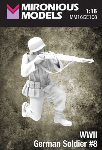 NEW! Mironious Models 16GE108 German WWII Soldier No.8