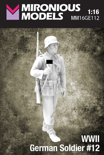 NEW! Mironious Models 16GE112 German WWII Soldier No.12
