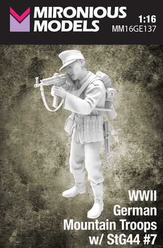 Mironious Models 16GE137 German WWII Mountain Troops I with StG 44 No.7