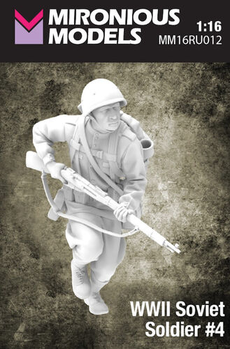 NEW! Mironious Models 16RU012 Soviet WWII Soldier No.4 (1 Figure)
