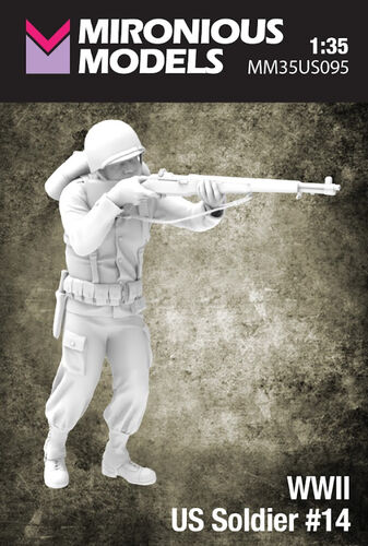 NEW! Mironious Models 35US095 US WWII Soldier No.14 (1 Figure)