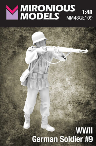 NEW! Mironious Models 48GE109 German WWII Soldier No.9 (1 Figure)