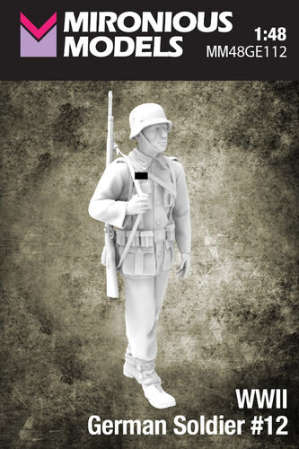 NEW! Mironious Models 48GE112 German WWII Soldier No.12 (1 Figure)
