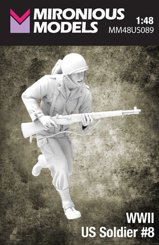 NEW! Mironious Models 48US089 US WWII Soldier No.8 (1 Figure)