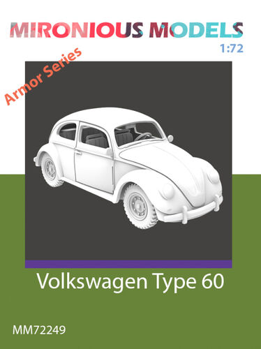 NEW! Mironious Models 72249 Volkswagen Type 60