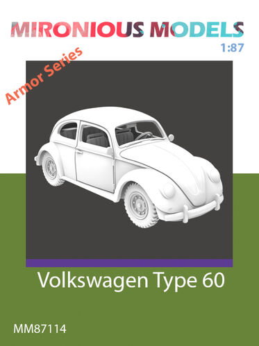 NEW! Mironious Models 87114 Volkswagen Type 60