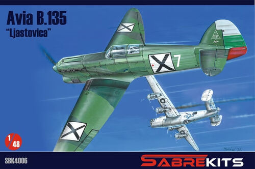 Sabre Kits 4006 Avia B.135 'Ljastovica'
