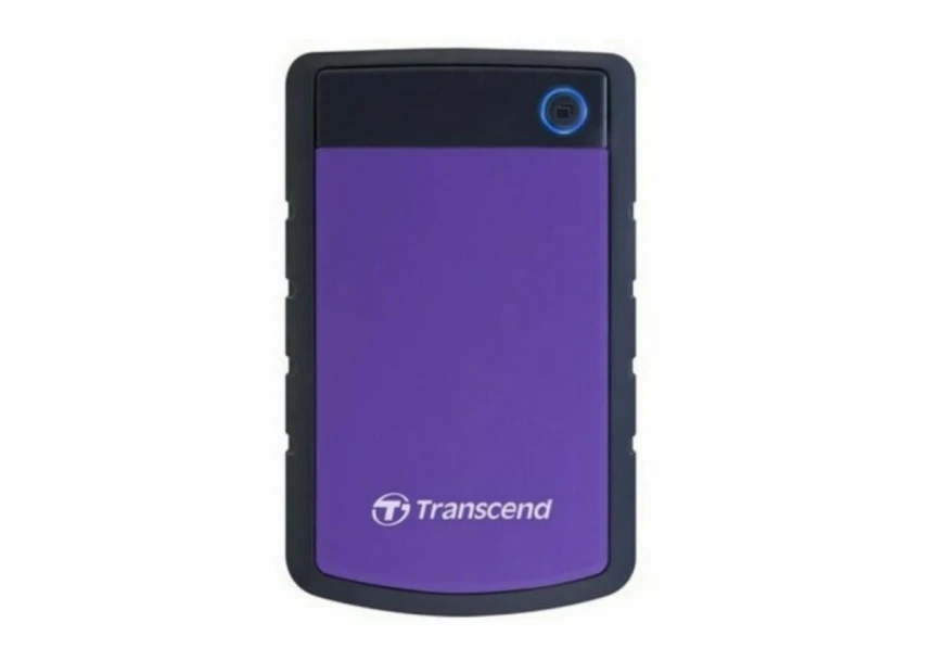 HDD Transcend 4TB, 2.5" Portable HDD, StoreJet H3, Purple, Anti-shock