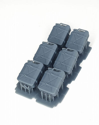 Pimp My Miniatures AFVs35-248 Sd.Kfz 234 early jerry cans set (6 pcs)
