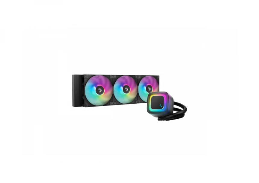 CPU Hladnjak DeepCool LE360 V2 ARGB CRNO, R-LE360-BKAMMC-G-2
