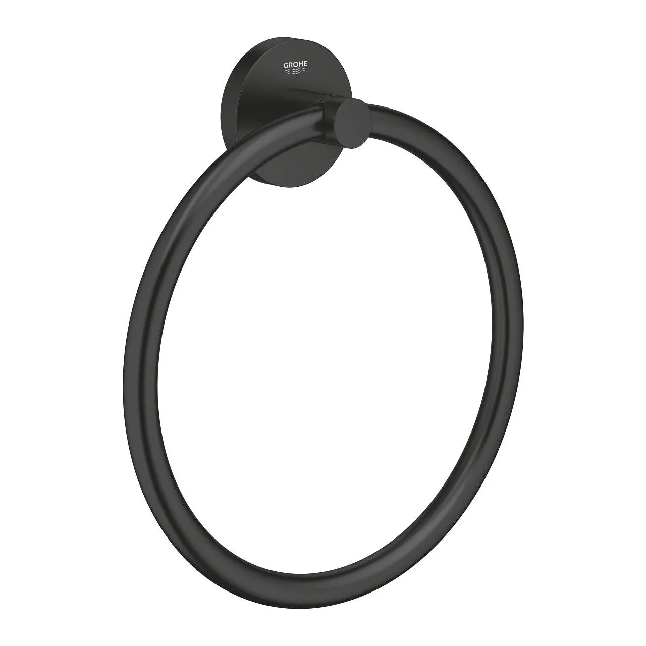 Grohe Essentials držač peškira prsten matte black 1024612430