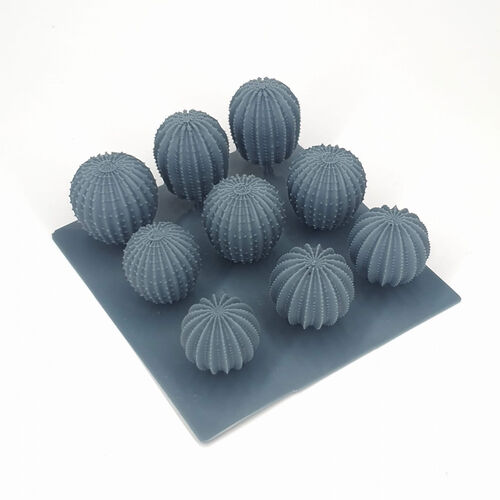 Pimp My Miniatures DIO-009 Cactus large size set (round shape / 9 pcs)